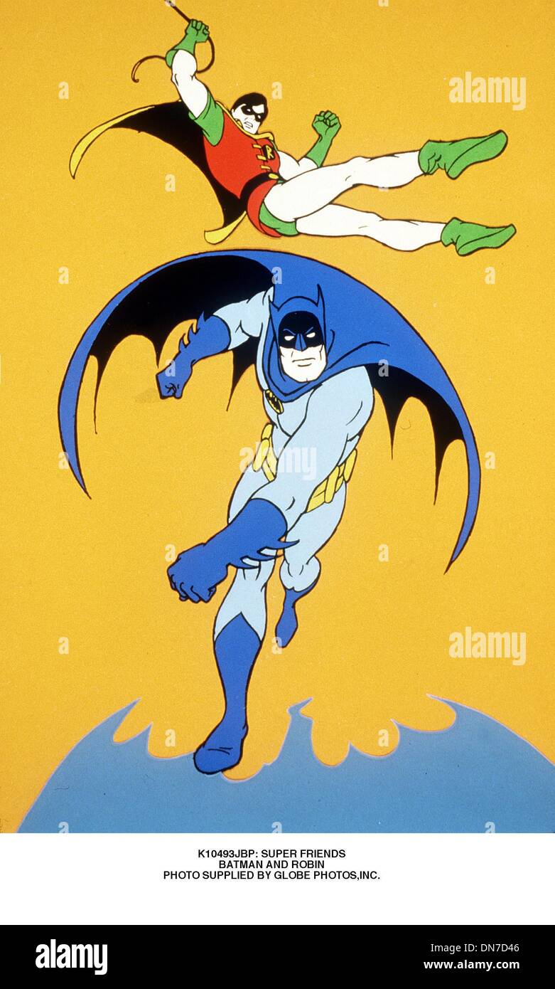 Feb. 1, 2001 - K10493JBP: SUPER FRIENDS.BATMAN AND ROBIN. SUPPLIED BY ...