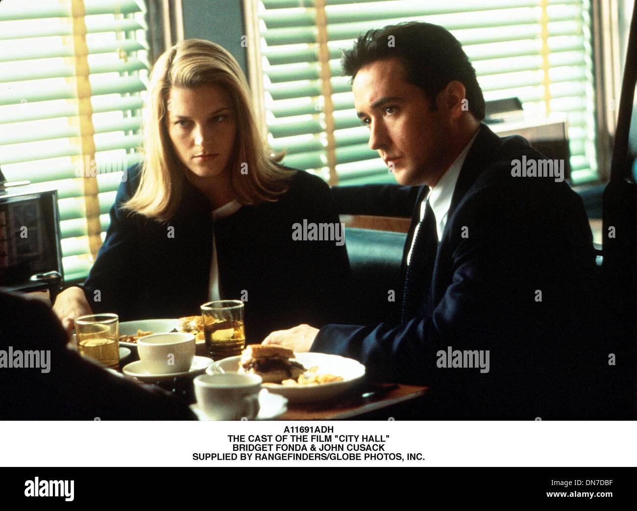 June 18, 2001 - A11691ADH.THE CAST OF THE FILM ''CITY HALL''.BRIDGET ...