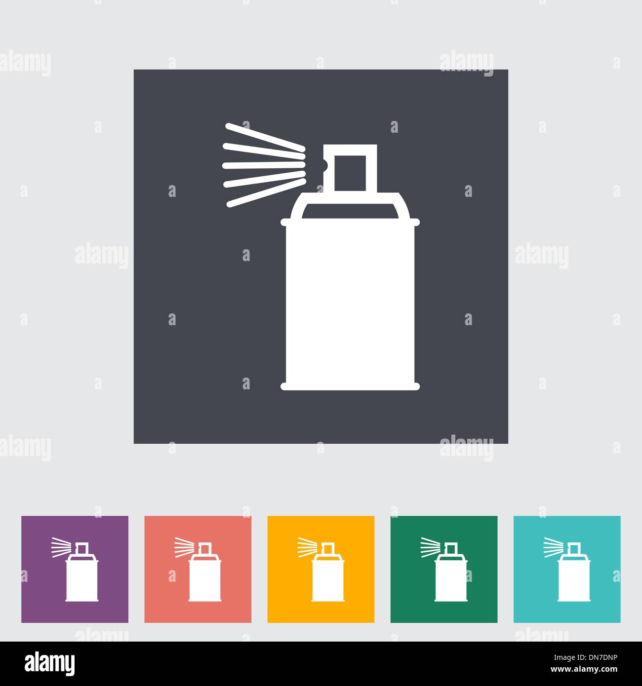 Color spray can white Stock Vector Images - Alamy