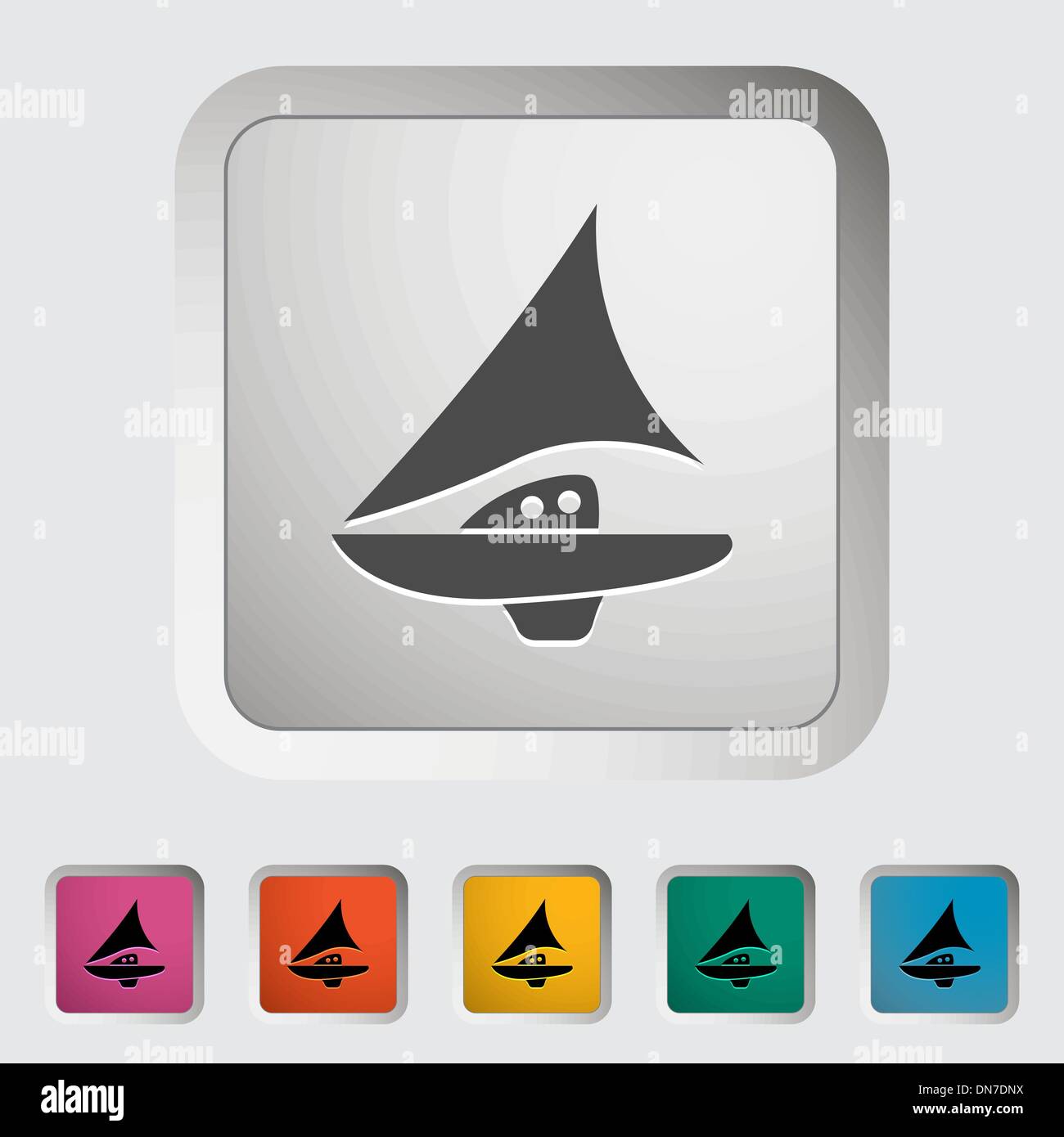 Yacht race vectors hi-res stock photography and images - Alamy