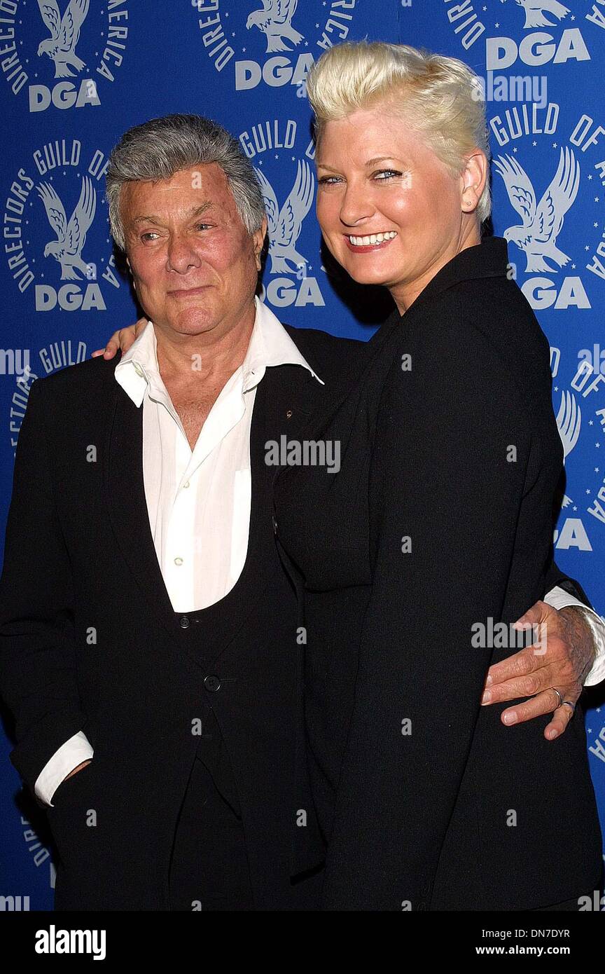 Oct. 3, 2002 - Hollywood, CA, USA - TONY CURITS AND WIFE JILL ...