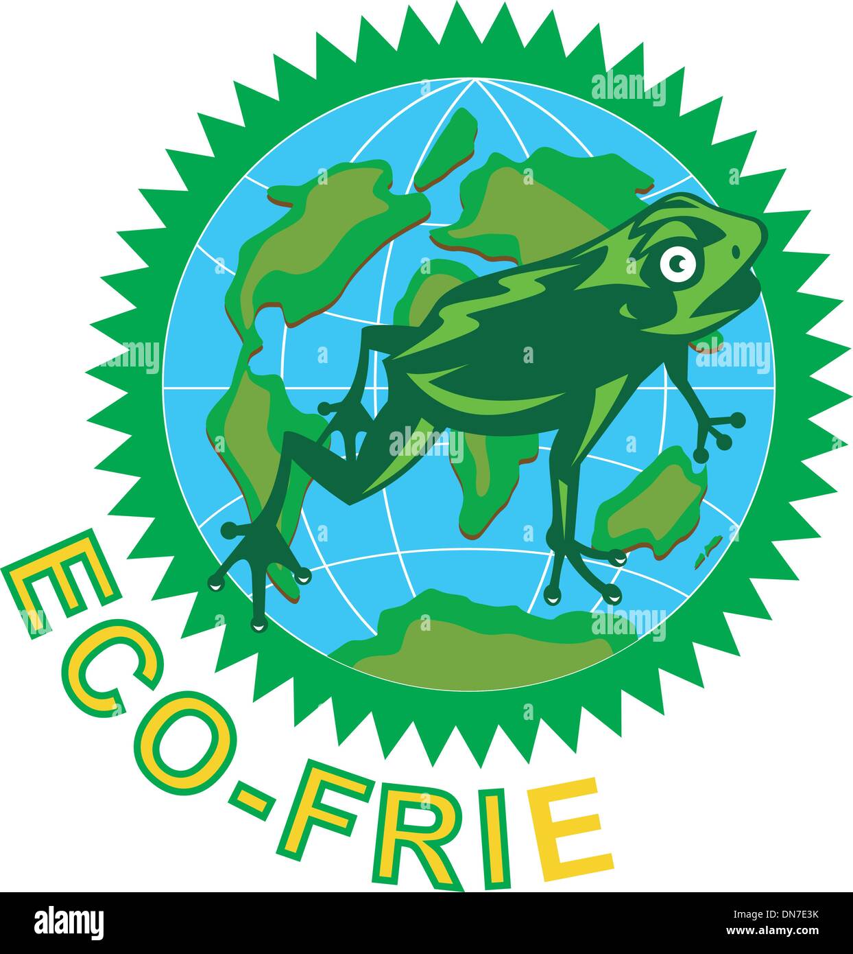 Earth Friendly Sign Stock Vector Image & Art - Alamy