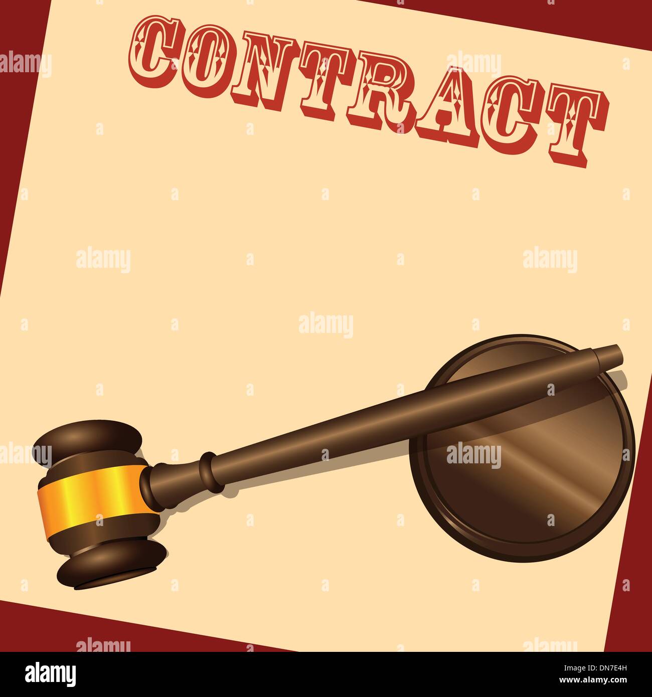 Government contract Stock Vector Images - Alamy