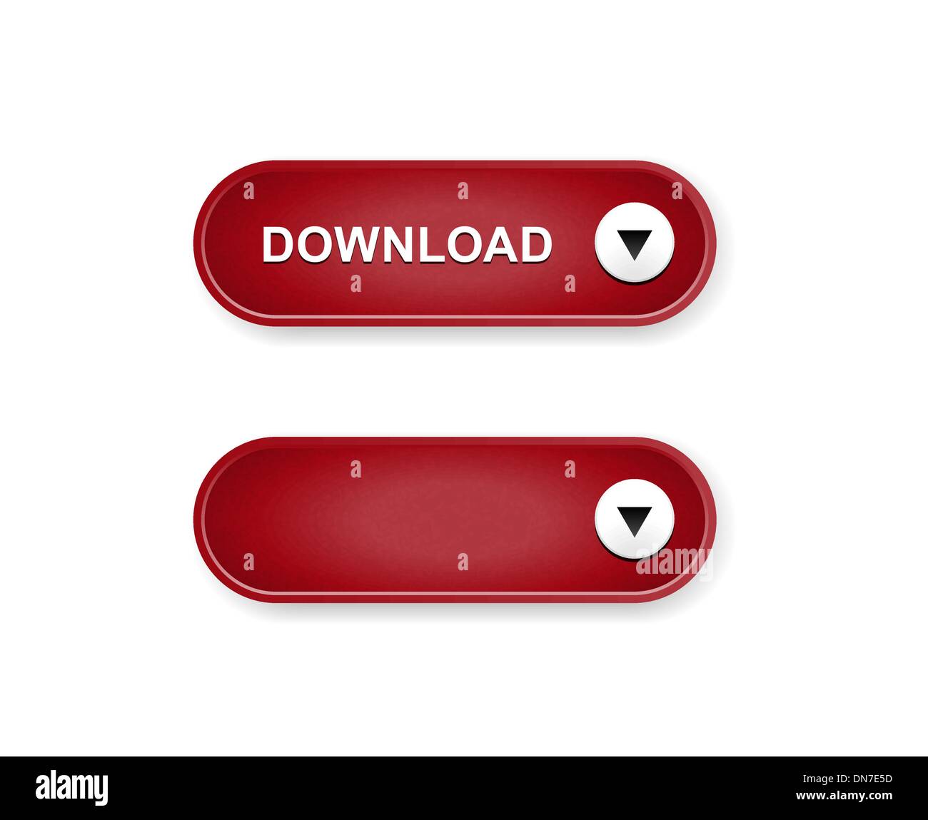 Oval red Cut Out Stock Images & Pictures - Alamy