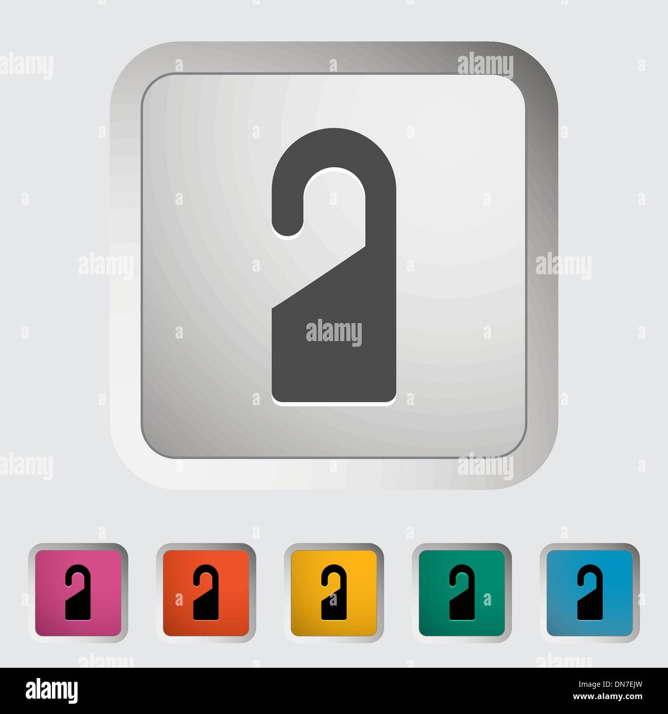 Door tags vectors hi-res stock photography and images - Alamy