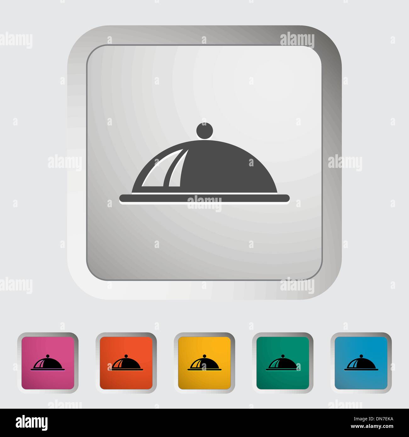 Lunch tray Stock Vector Images - Alamy