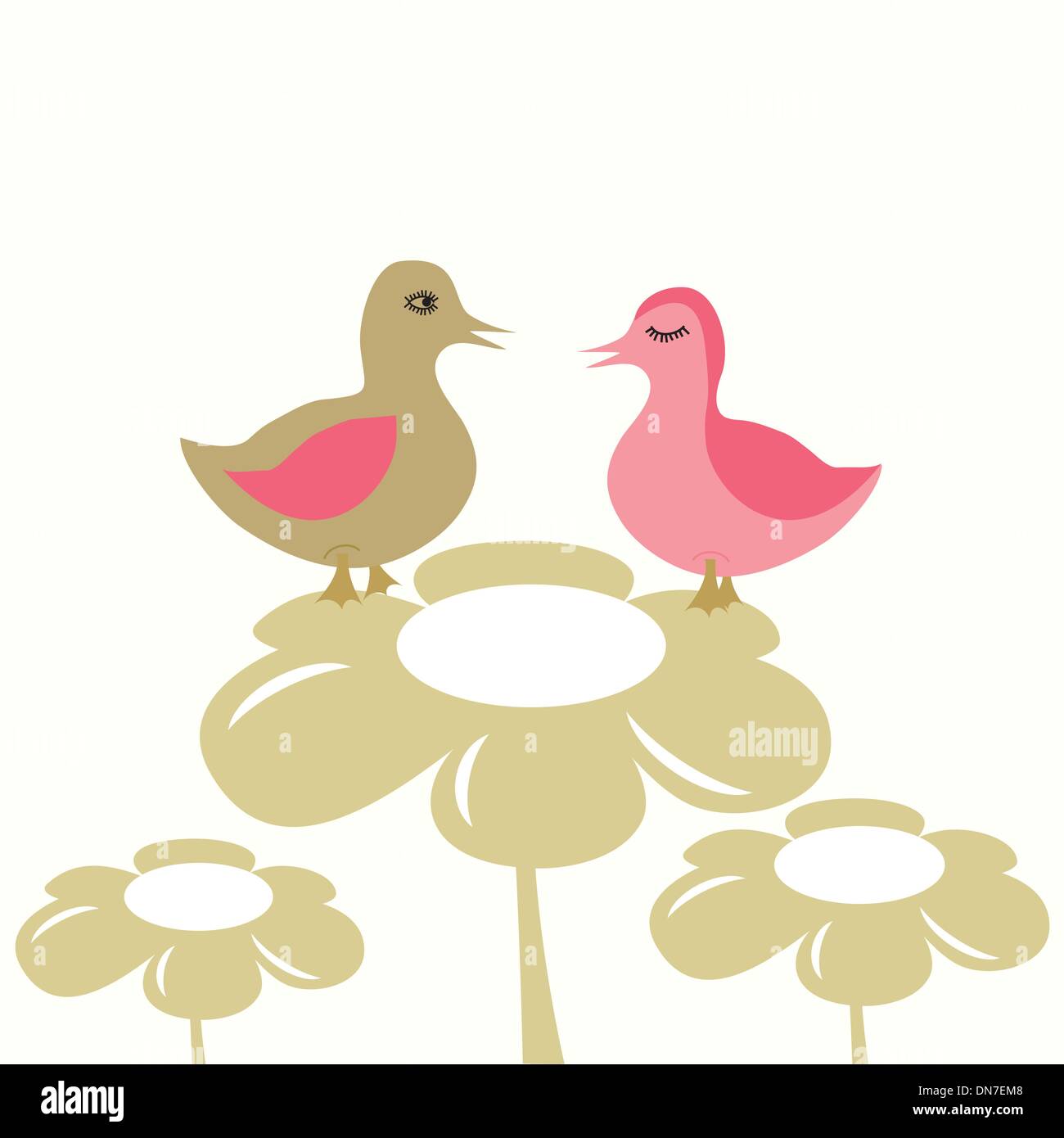 Chicks with down Stock Vector Images - Alamy