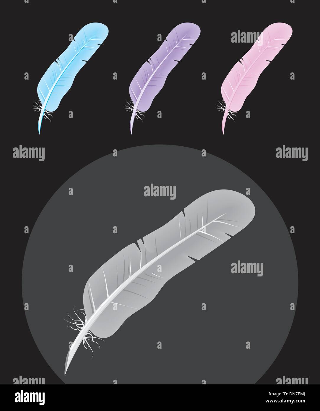 Four icons vector vectors Stock Vector Images - Alamy