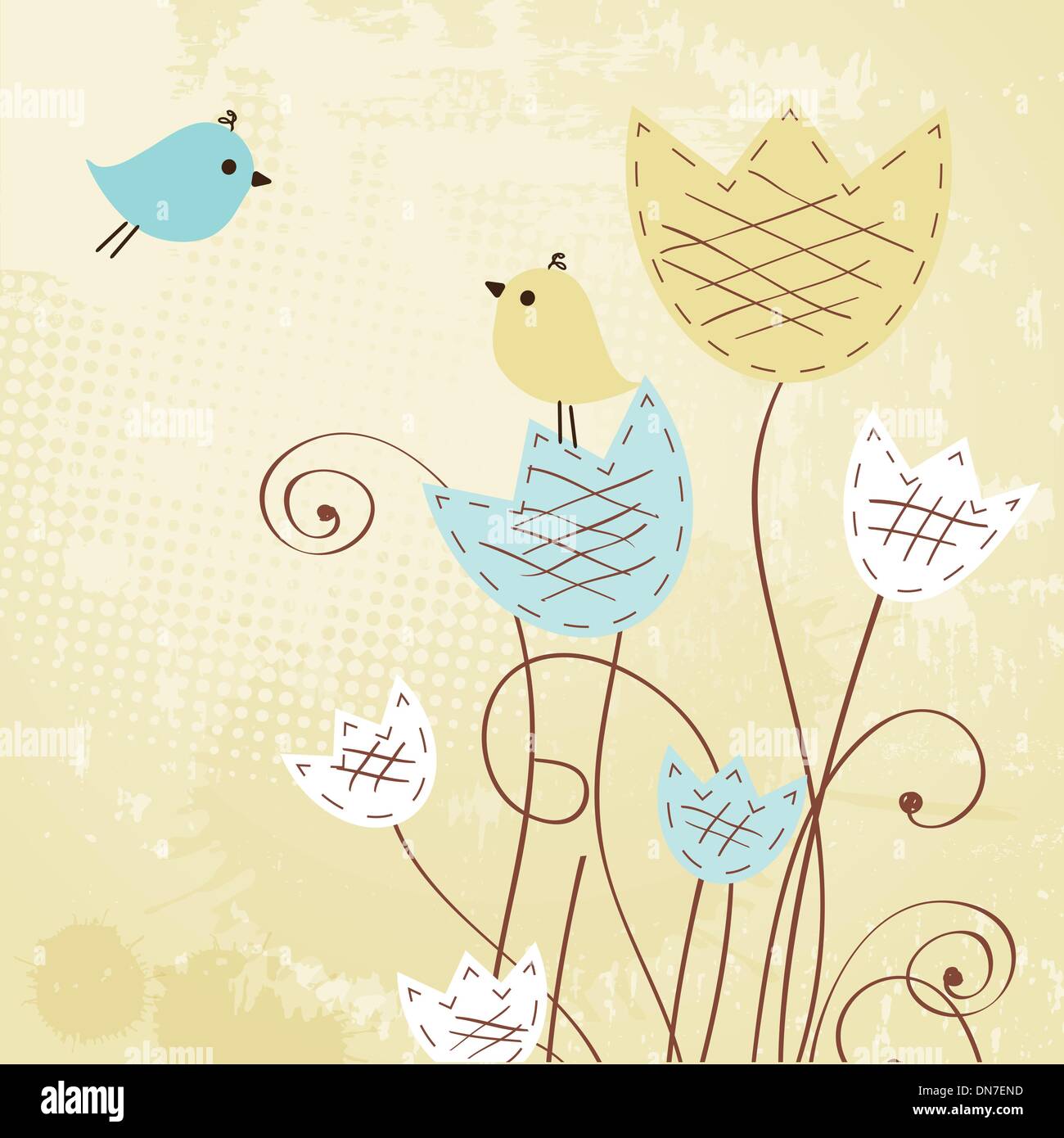 Woman greetings card Stock Vector Images - Alamy