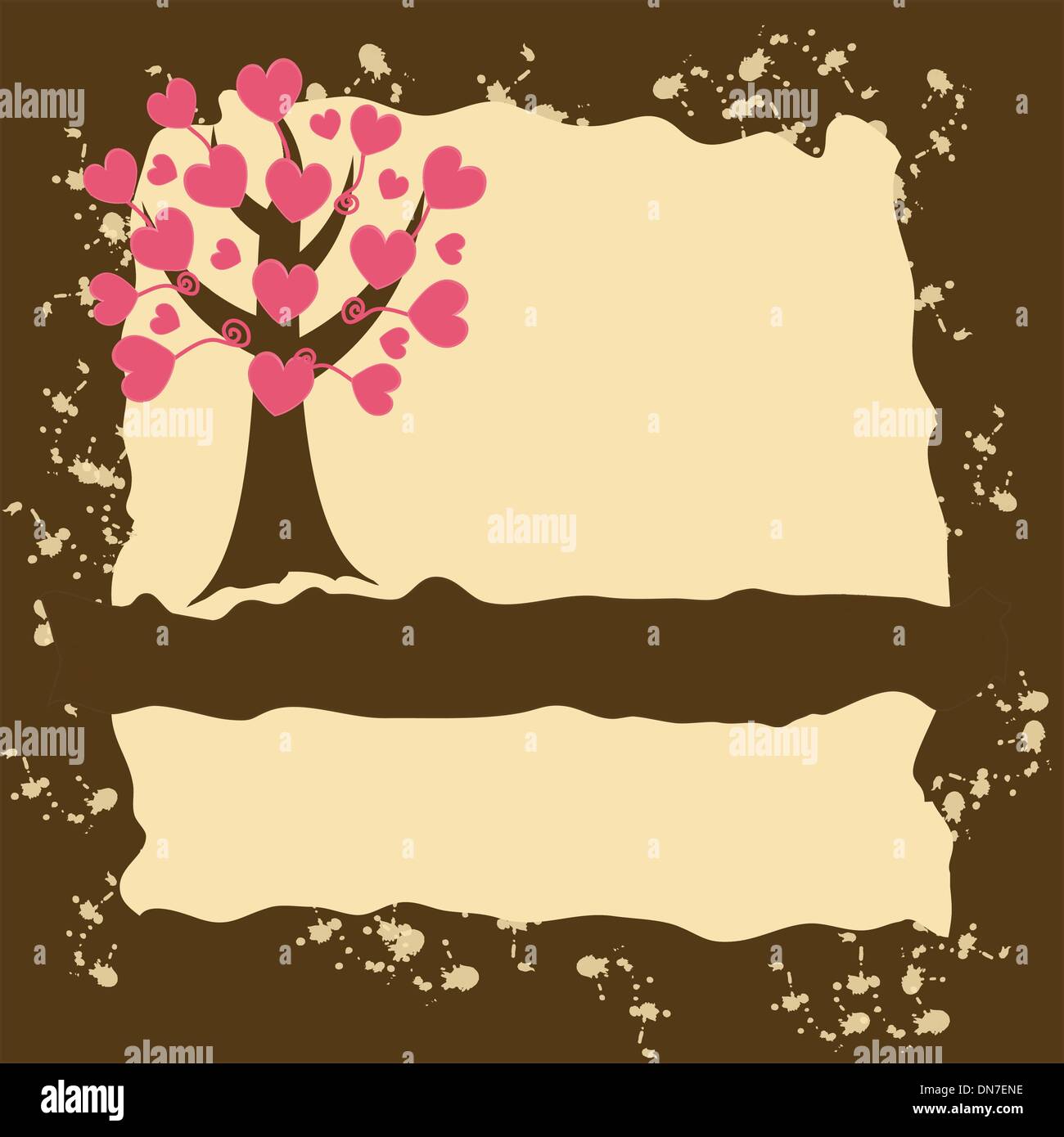 Grunge tree background Stock Vector Image & Art - Alamy