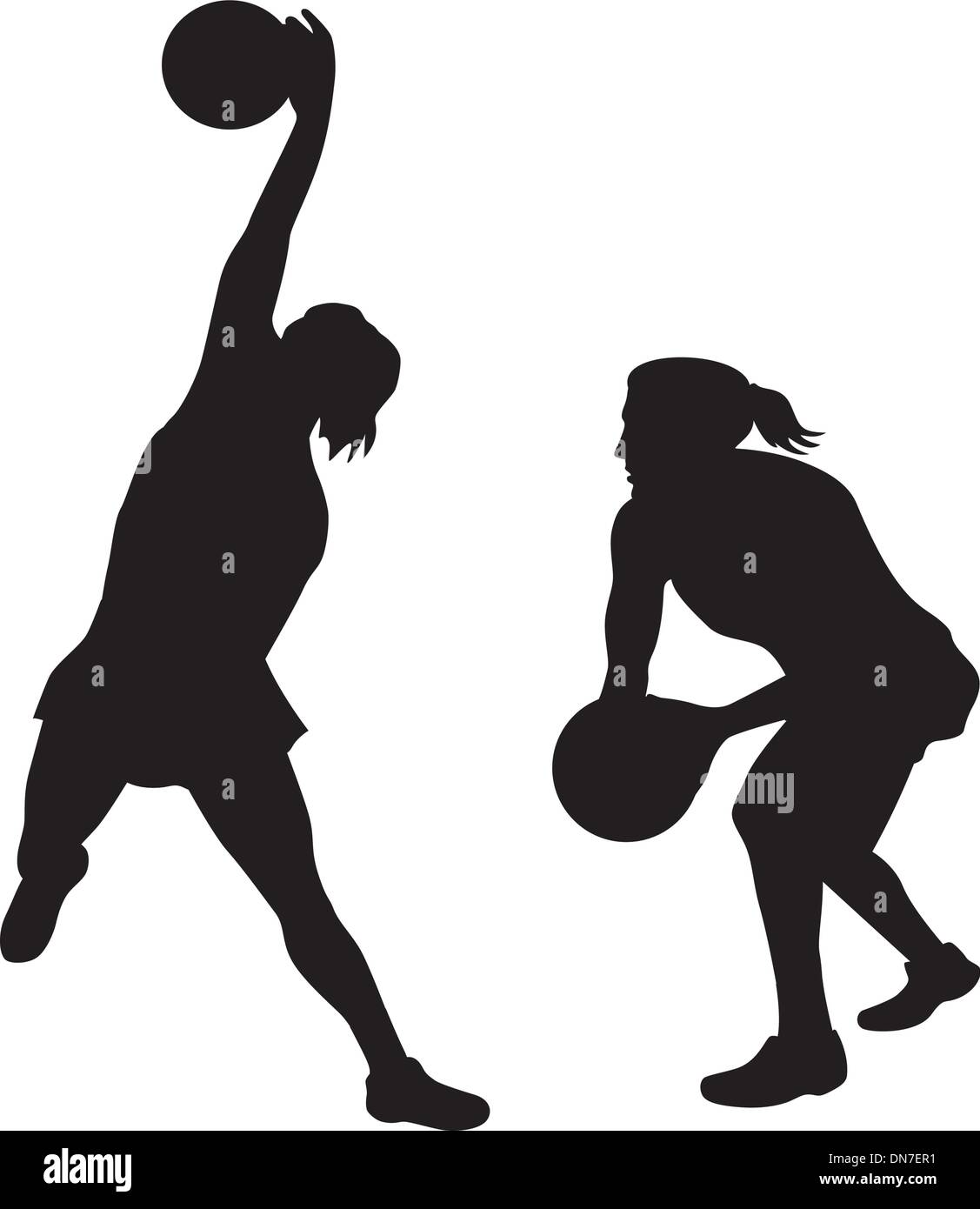 Catching ball Stock Vector Images - Alamy