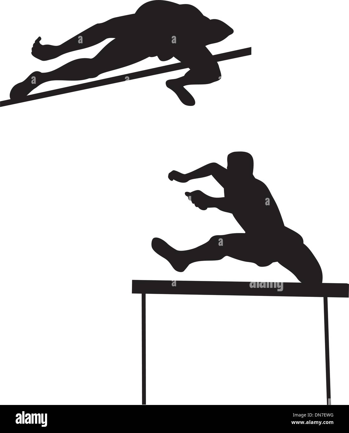 Track and Field Stock Vector Image & Art - Alamy