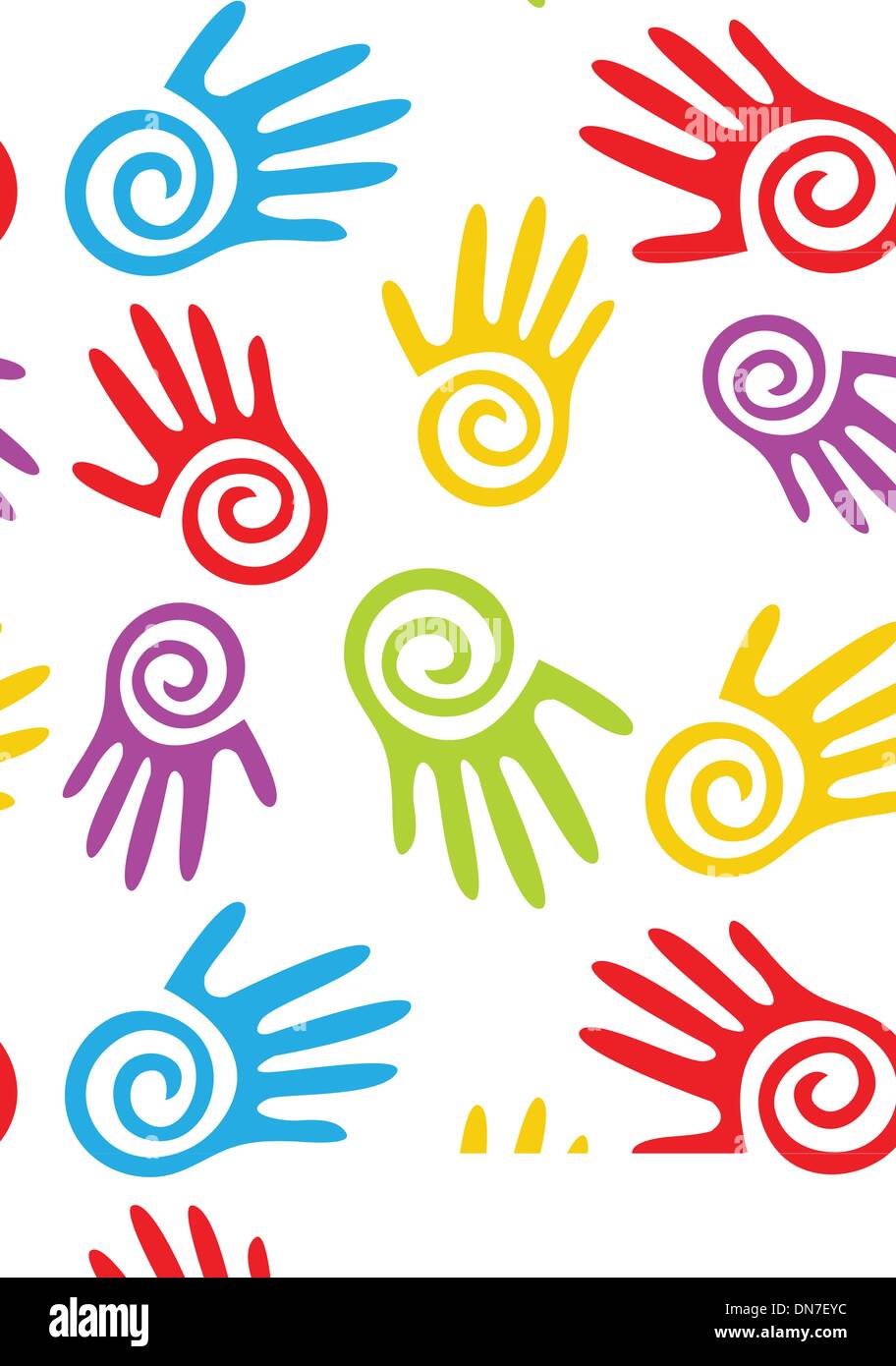Abstract hands. Vector seamless background Stock Vector Image & Art - Alamy Abstract hands. Vector seamless background Stock Vector Image & Art - Alamy