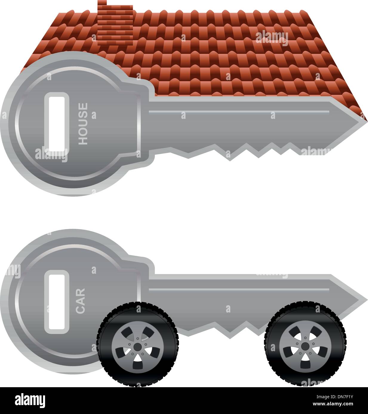 Keys Stock Vector Images - Alamy