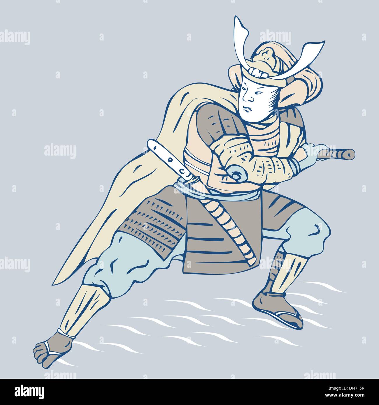 Sword stance Stock Vector Images - Alamy