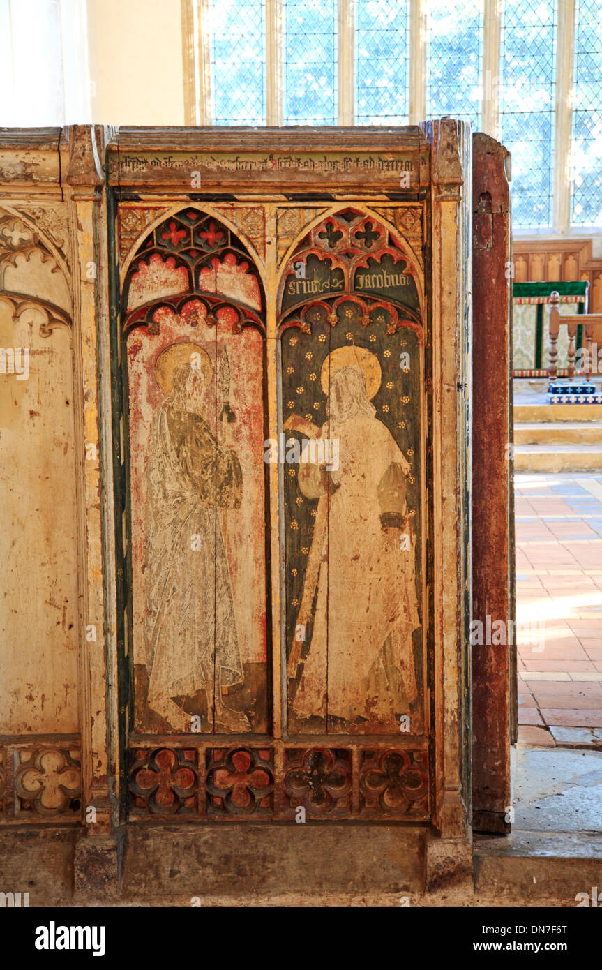 Medieval rood screen painting hi-res stock photography and images - Alamy
