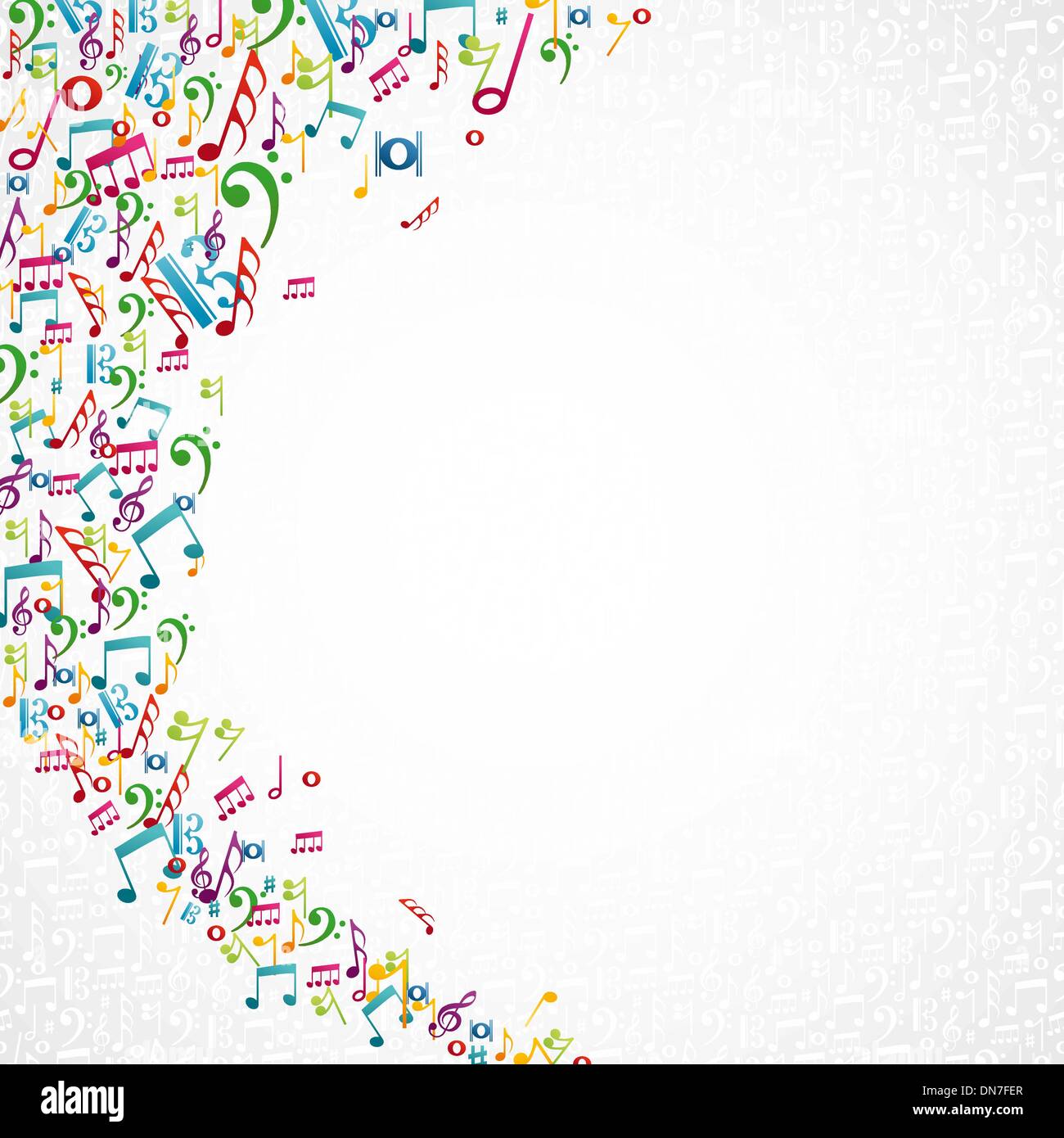 Music notes isolated design Stock Vector Image & Art - Alamy