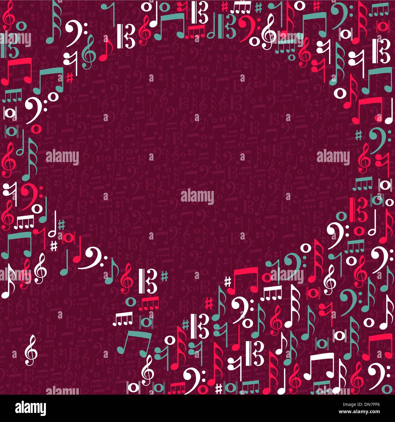 Music notes social media bubble design Stock Vector Image & Art - Alamy