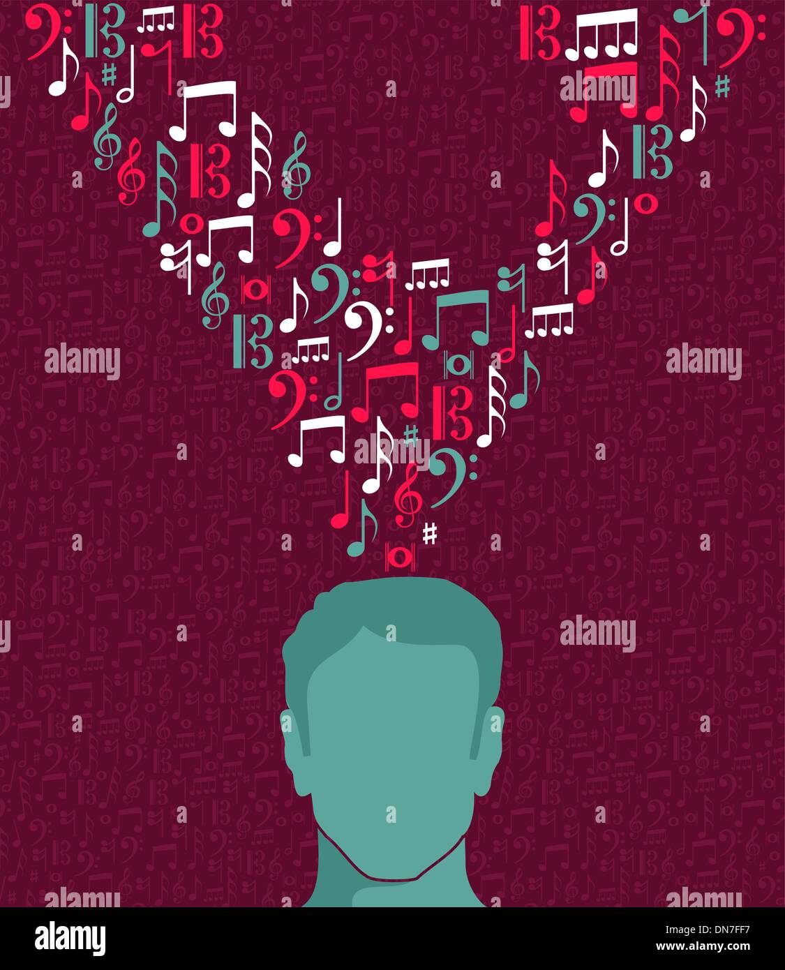 Download music man Stock Vector Images - Alamy