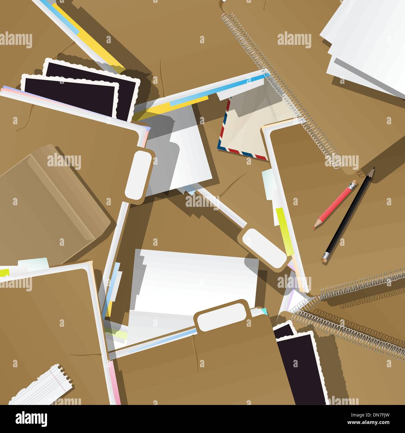 Paper collage art Stock Vector Images - Alamy