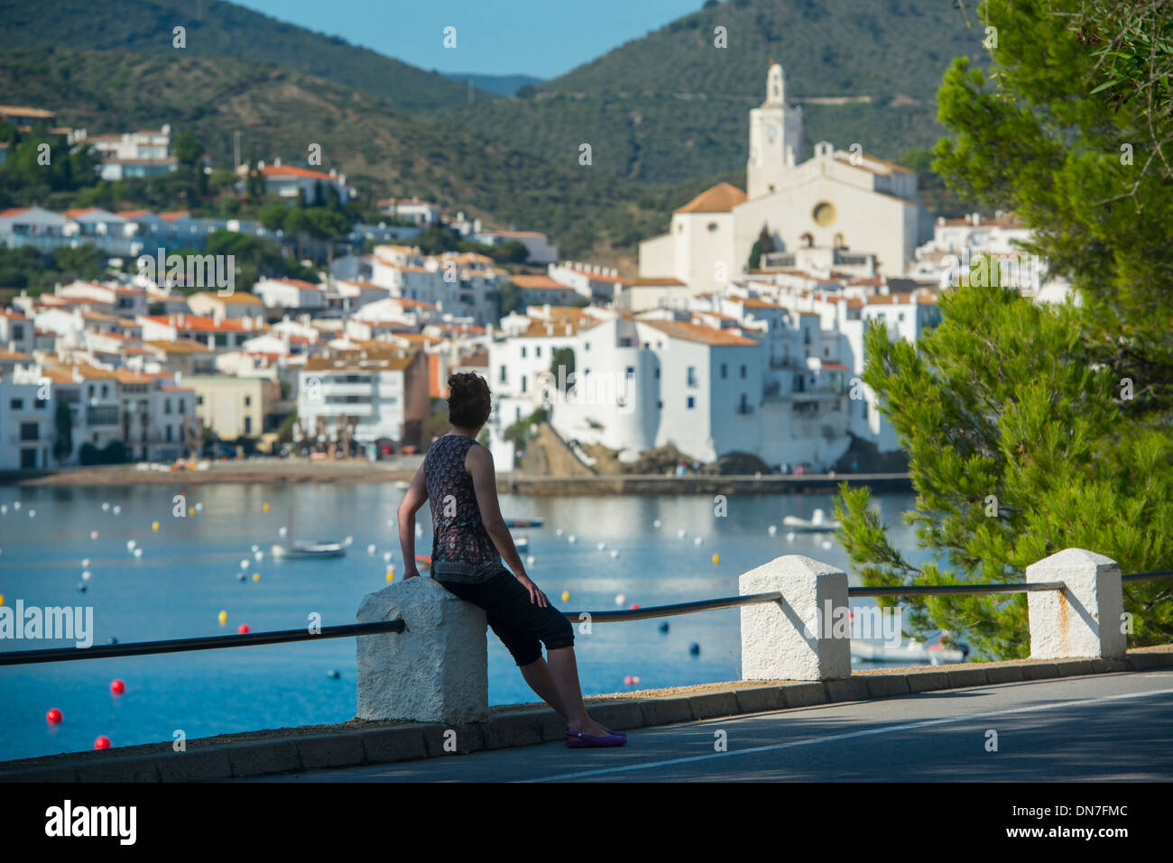 Cadaques seafront port hi-res stock photography and images - Alamy