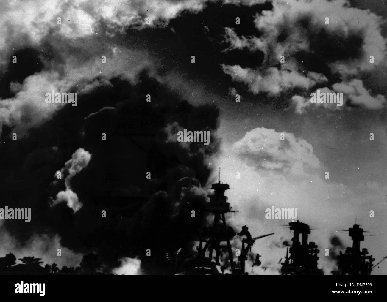 Dec. 7, 1941 - I1188.DECEMBER 7TH 1941 PEARL HARBOR ATTACK BY THE ...