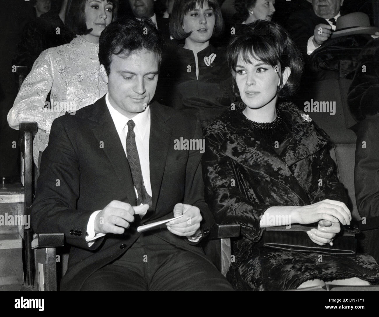 Feb. 15, 1964 - Rome, Italy - Actress ANTONELLA LUALDI and her husband ...