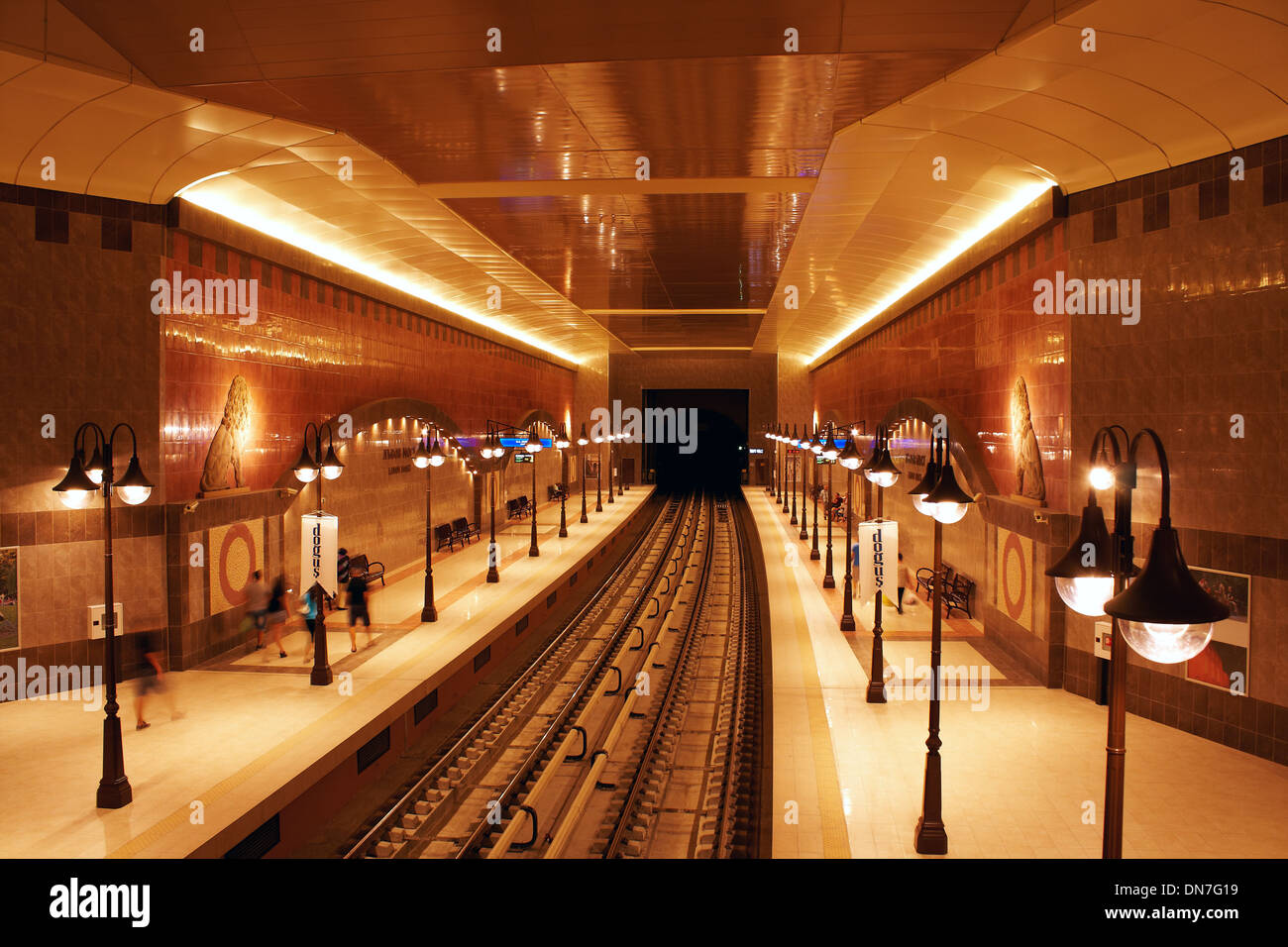 Sofia Metro line 2, Serdika II station Stock Photo - Alamy