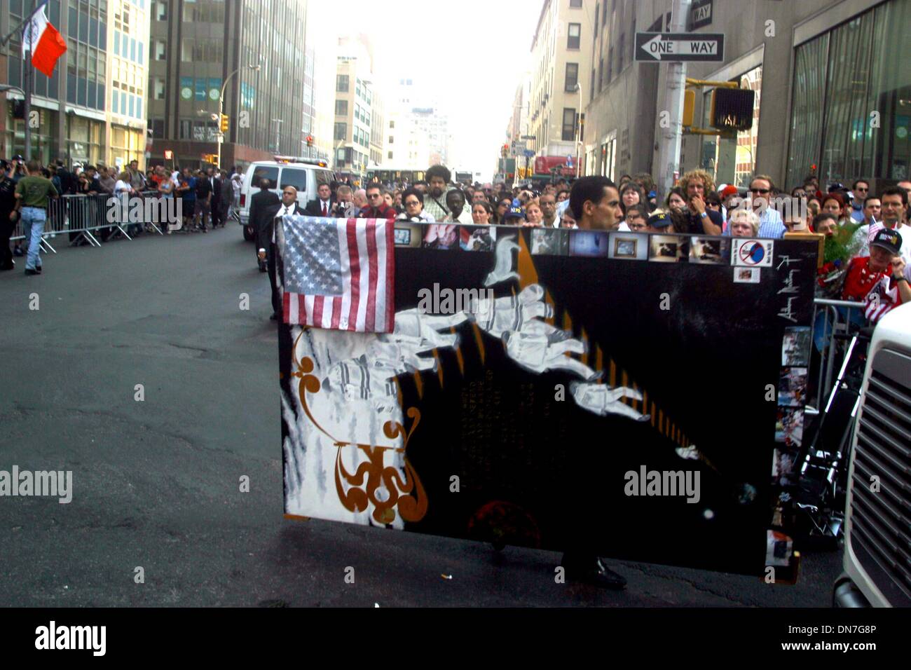 Jan. 1, 1980 - K26118JBB NY REMEMBERS 9/11 TRAGEDY.ONE YEAR LATER, NYC ...