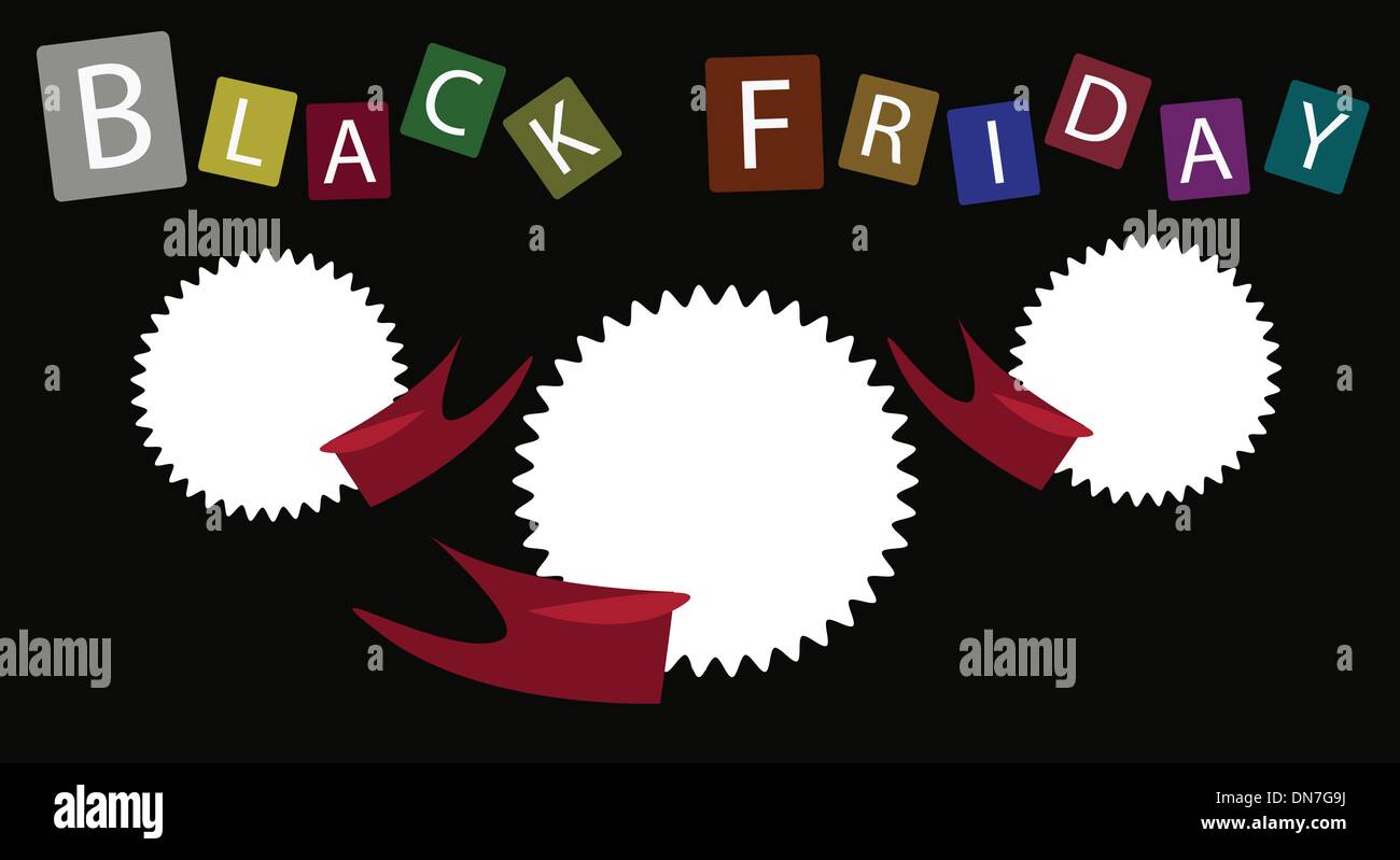 Label black friday on Stock Vector Images - Alamy