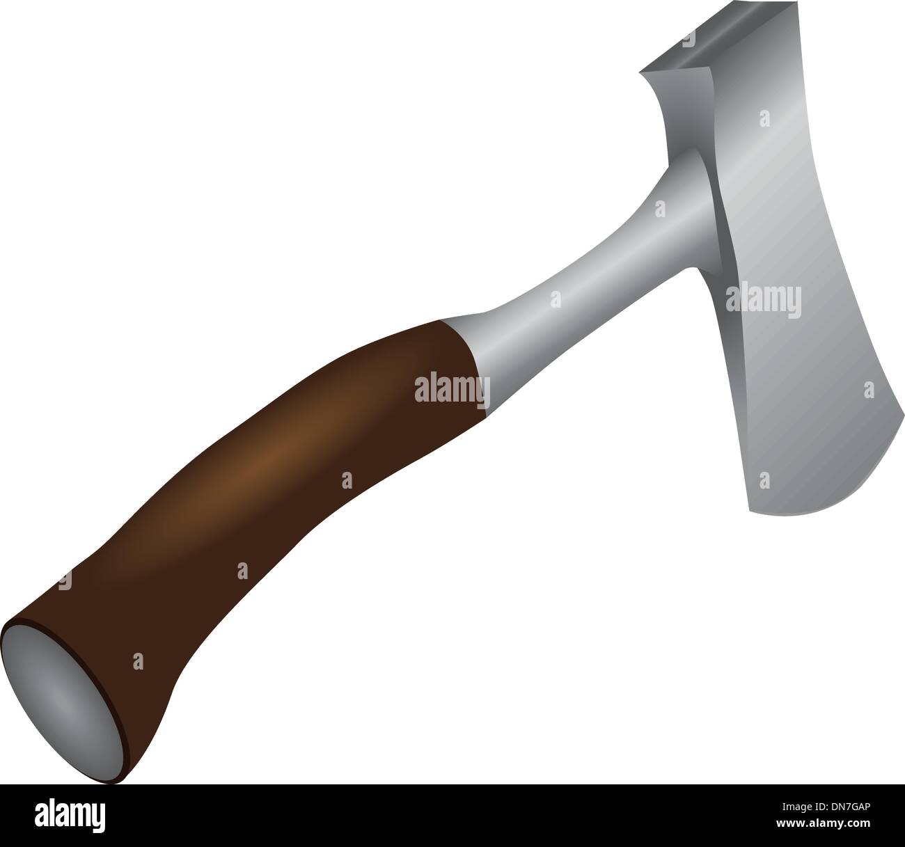 Hatchet Metal Handle Stock Vector Image & Art - Alamy