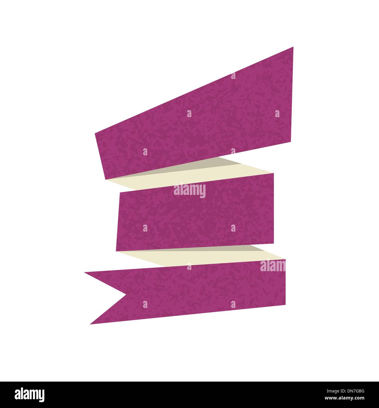 Violet ribbon vector vectors hi-res stock photography and images - Alamy