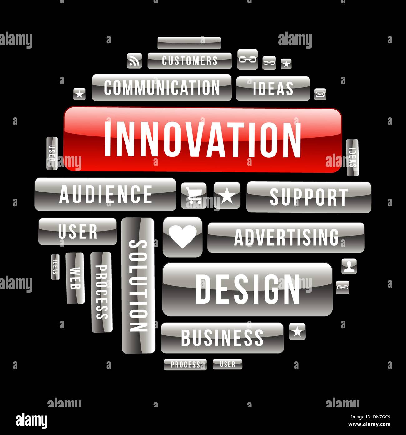Innovation design Stock Vector Images - Alamy