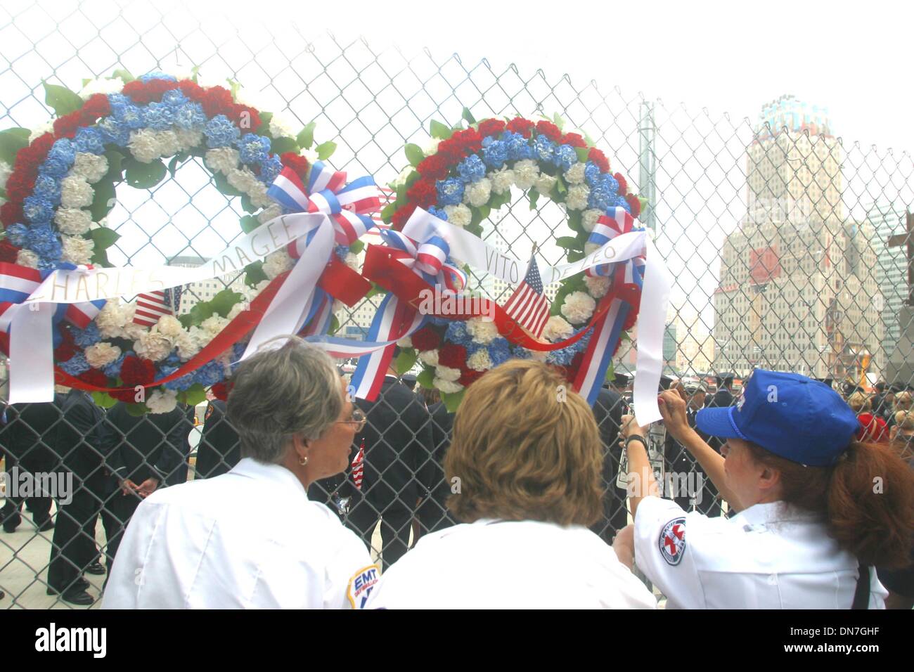 Jan. 1, 1980 - K26118JBB NY REMEMBERS 9/11 TRAGEDY.ONE YEAR LATER, NYC ...