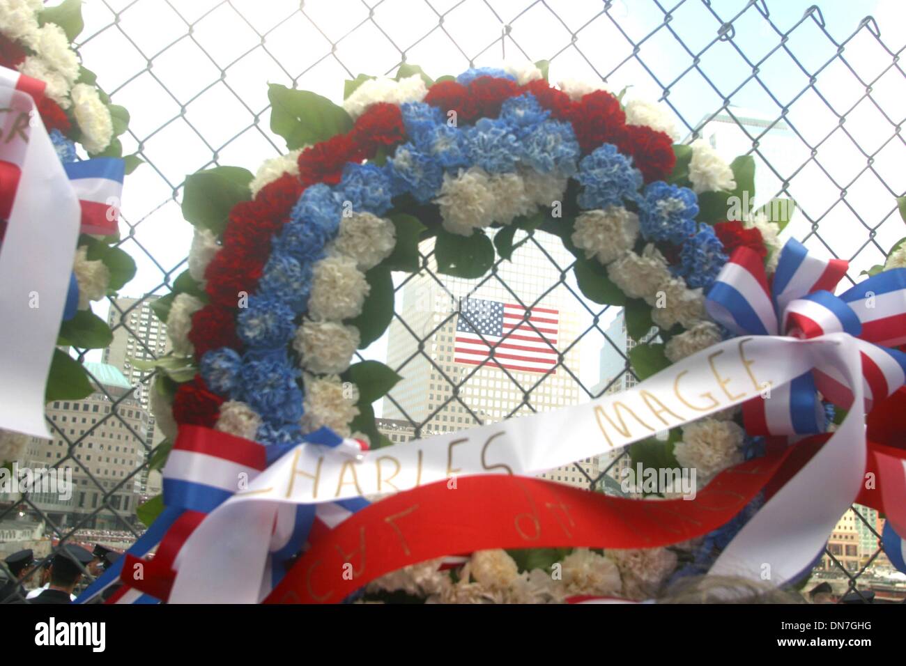 Jan. 1, 1980 - K26118JBB NY REMEMBERS 9/11 TRAGEDY.ONE YEAR LATER, NYC ...