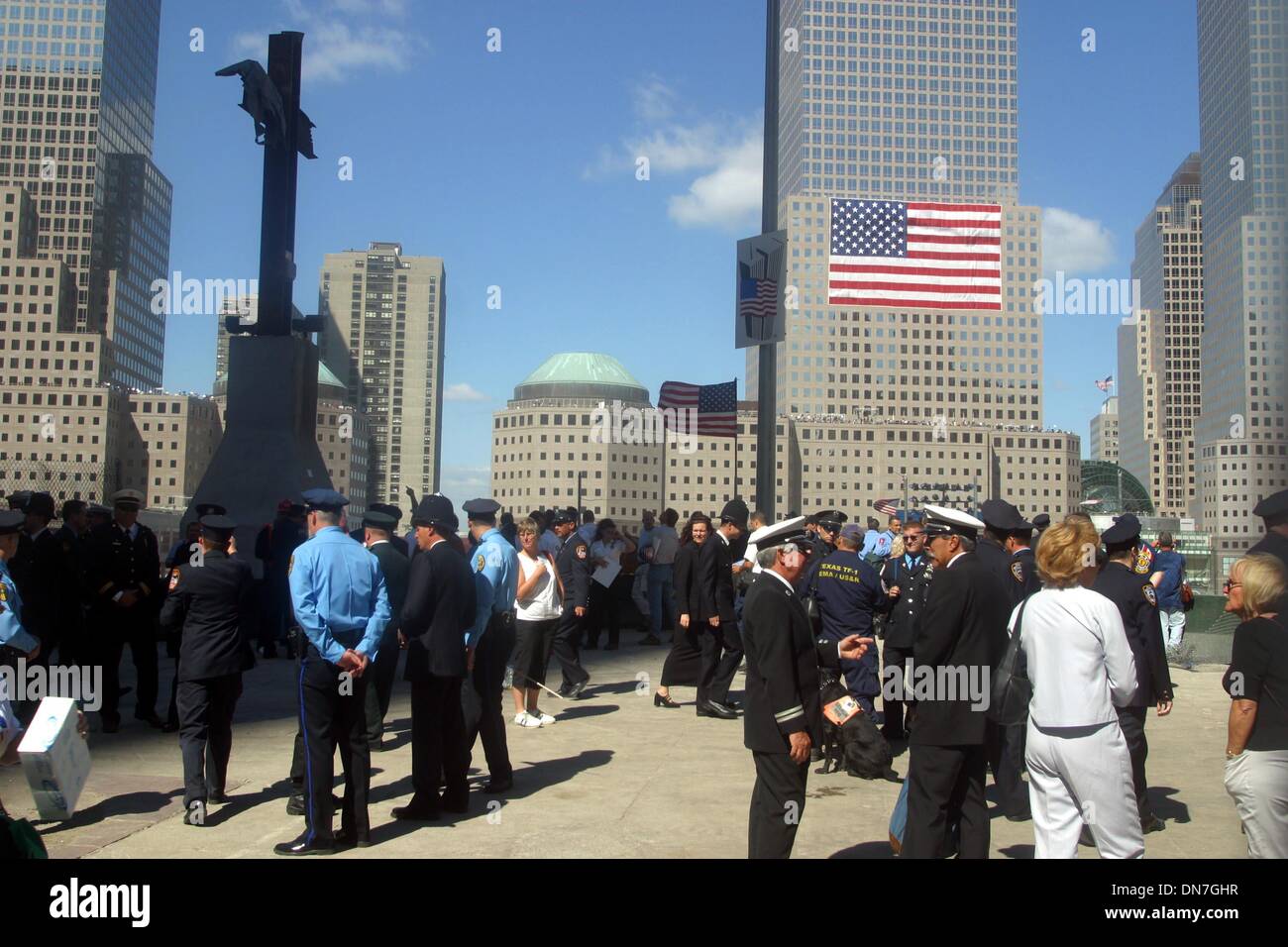 Jan. 1, 1980 - K26118JBB NY REMEMBERS 9/11 TRAGEDY.ONE YEAR LATER, NYC ...