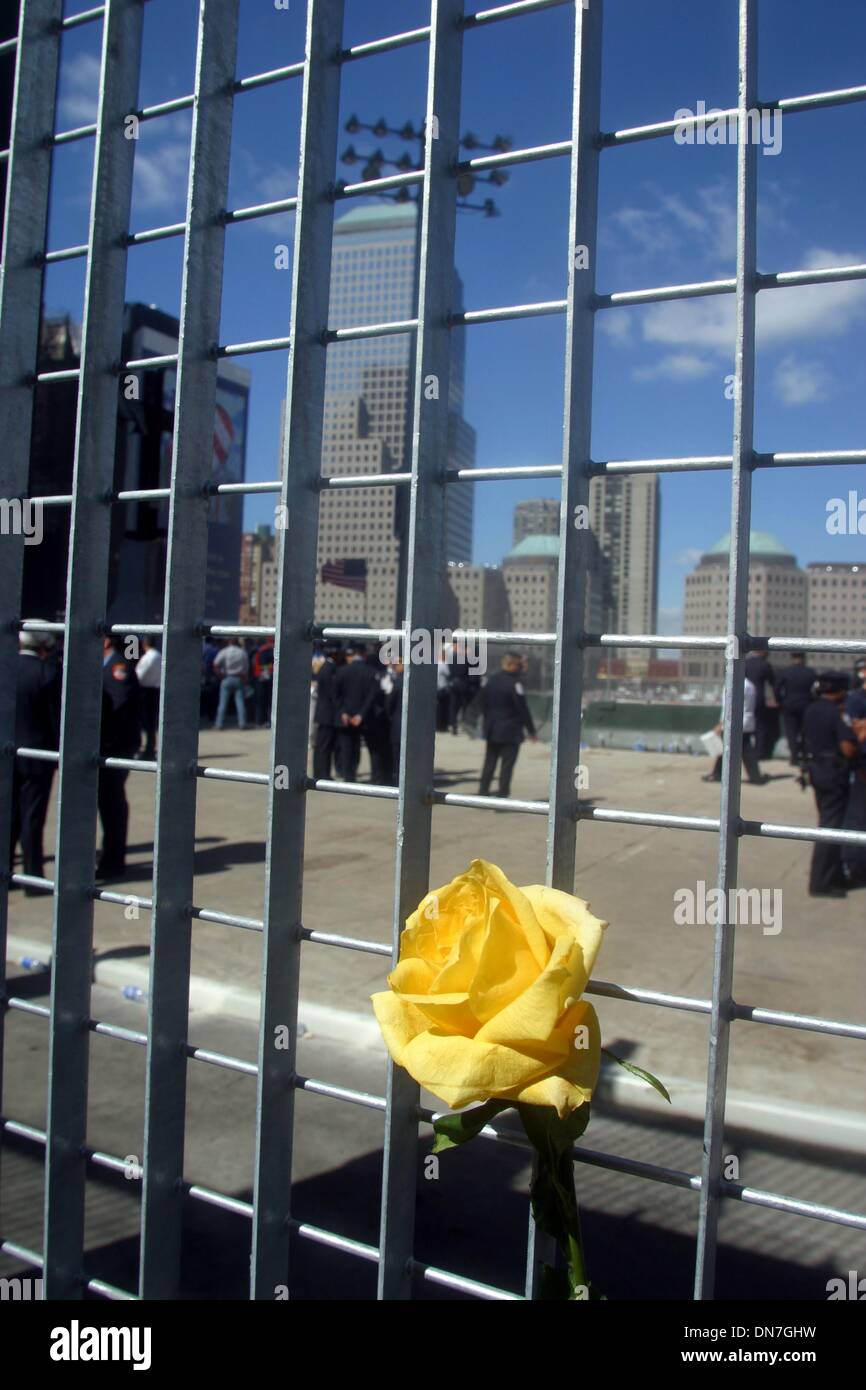 Jan. 1, 1980 - K26118JBB NY REMEMBERS 9/11 TRAGEDY.ONE YEAR LATER, NYC ...