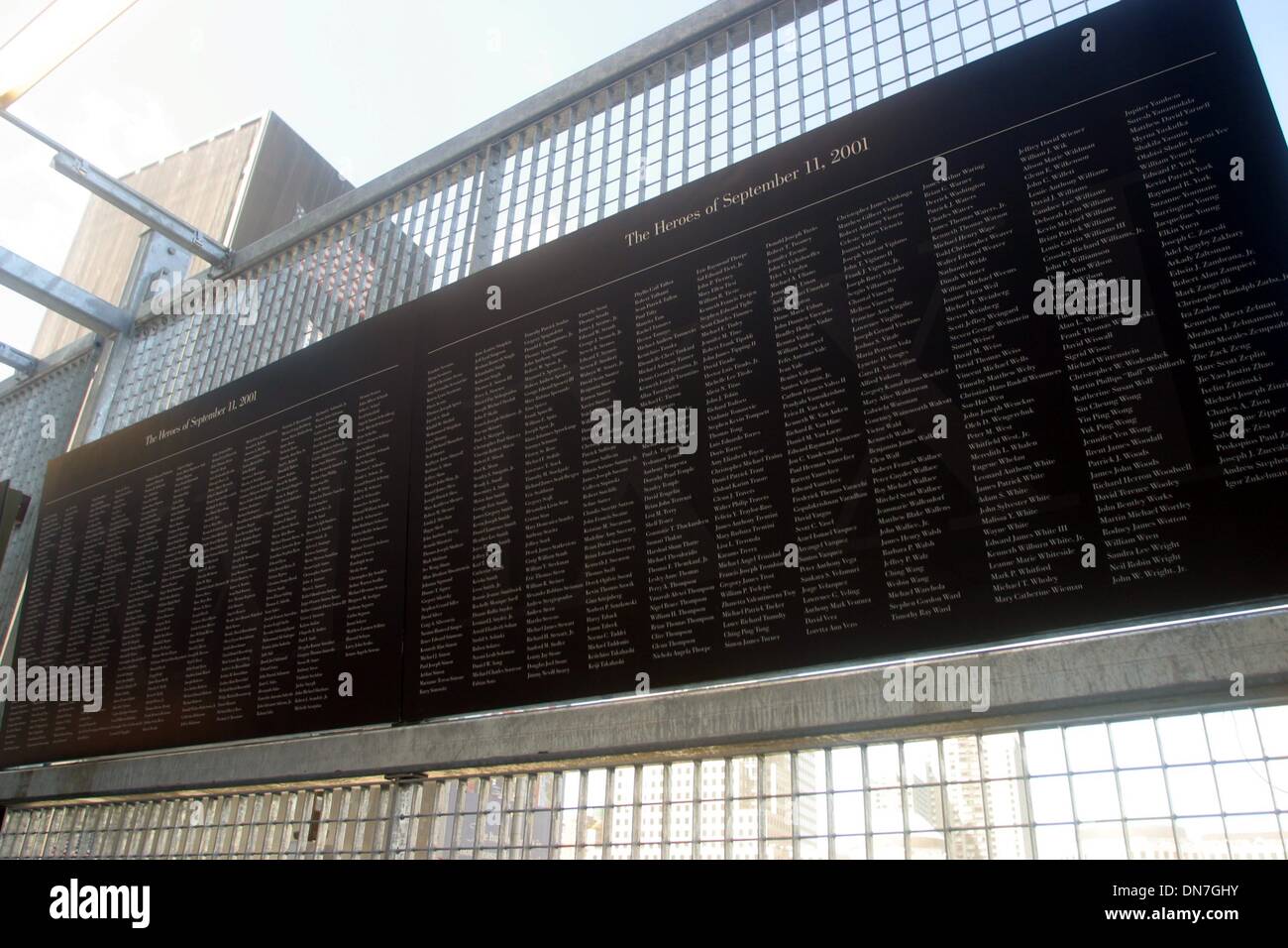 Jan. 1, 1980 - K26118JBB NY REMEMBERS 9/11 TRAGEDY.ONE YEAR LATER, NYC ...