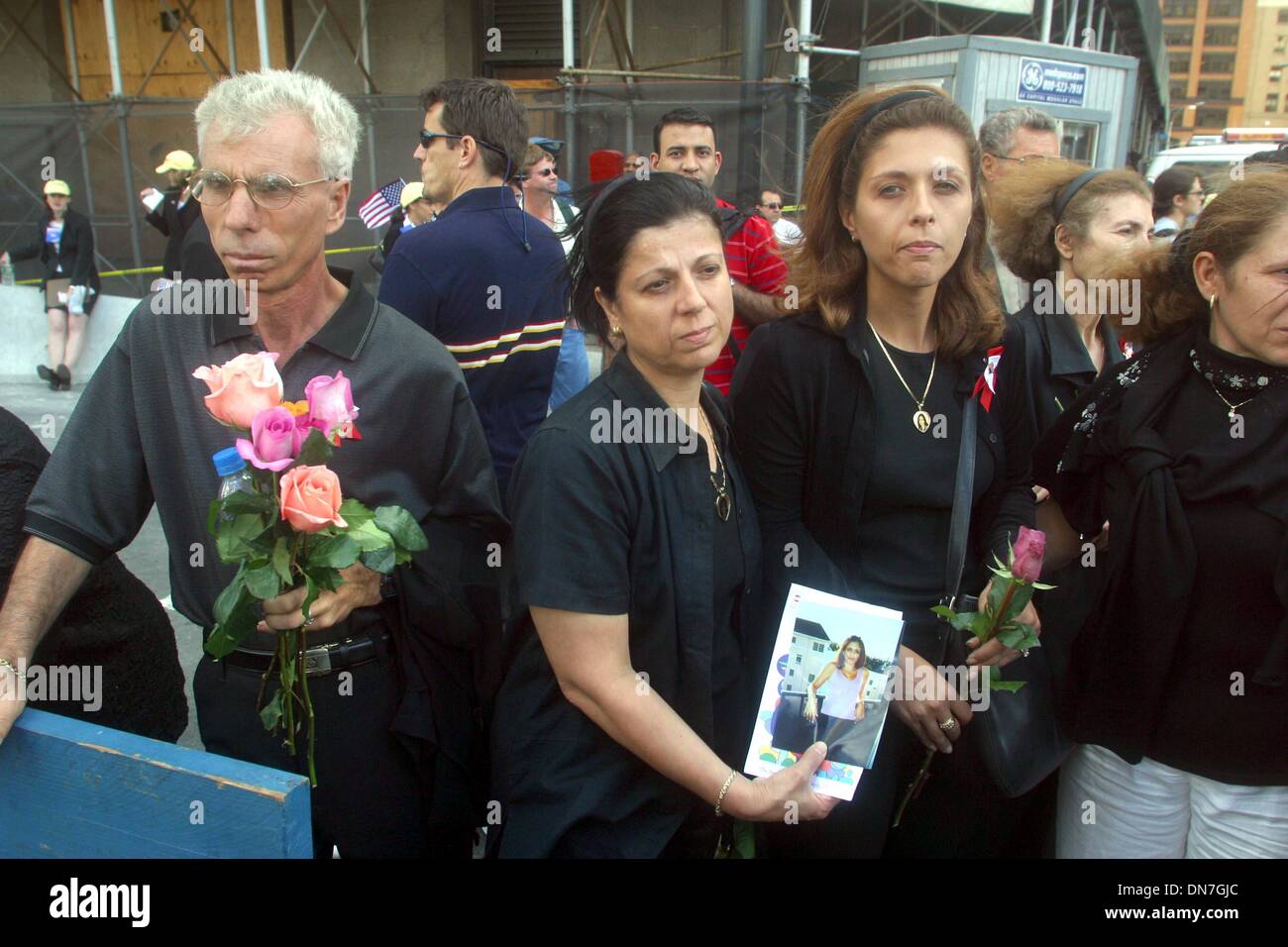 Jan. 1, 1980 - K26118JBB NY REMEMBERS 9/11 TRAGEDY.ONE YEAR LATER, NYC ...