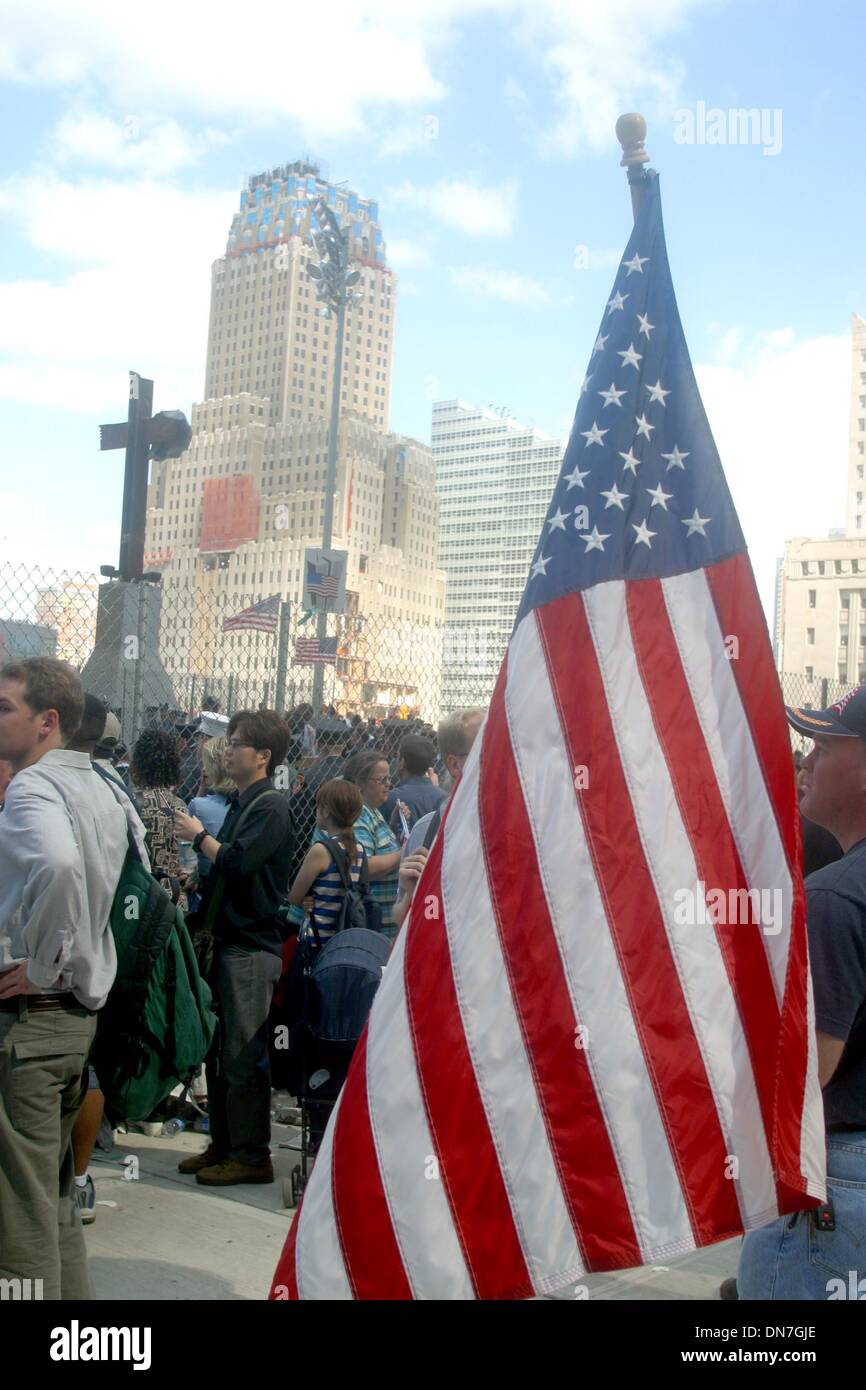 Jan. 1, 1980 - K26118JBB NY REMEMBERS 9/11 TRAGEDY.ONE YEAR LATER, NYC ...