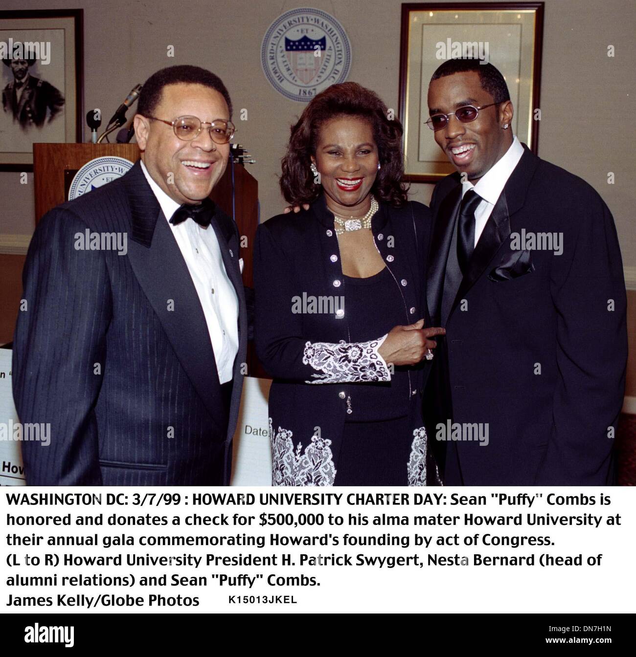 Sean puffy combs howard university hi-res stock photography and images ...