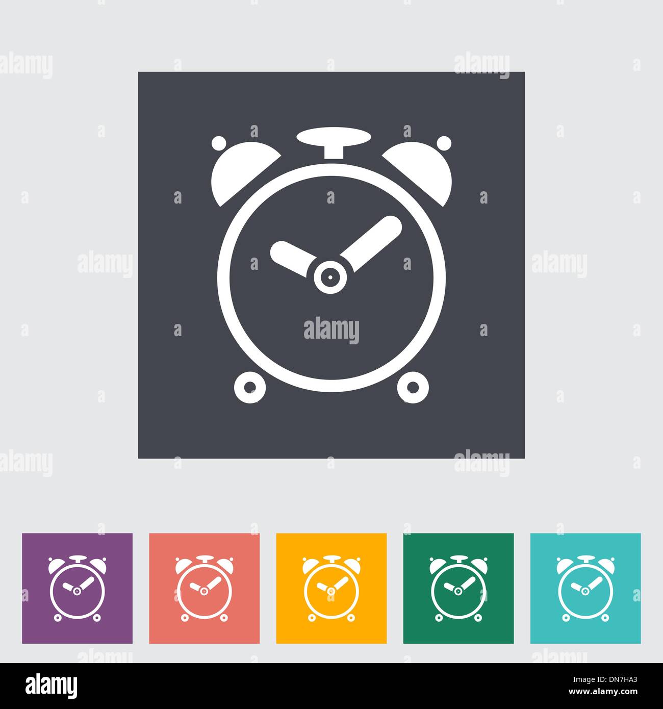 Vintage alarm clock square hi-res stock photography and images - Alamy