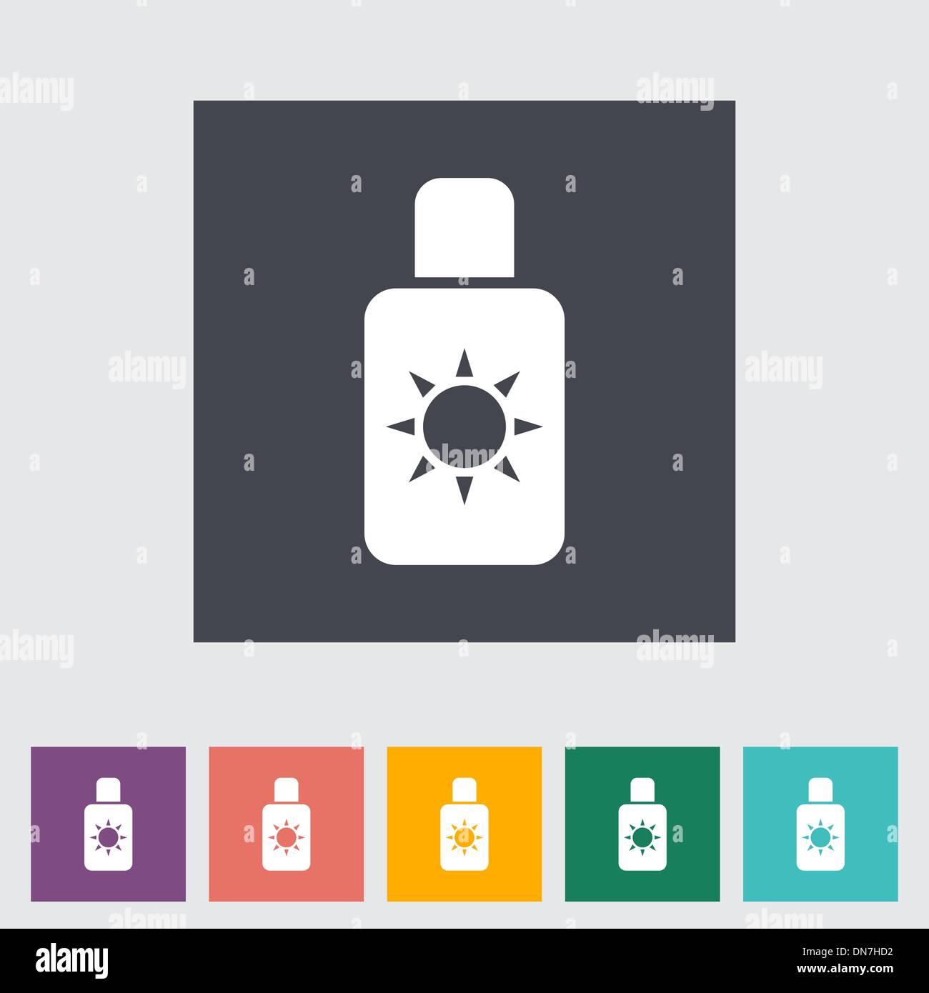 Beauty and sunscreen Stock Vector Images - Alamy