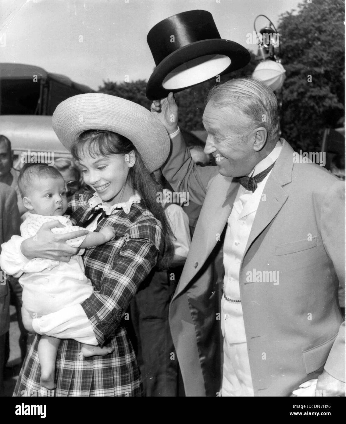 Sept. 29, 1999 - LESLIE CARON INTRODUCES SON TO MAURICE CHEVALIER ON ...