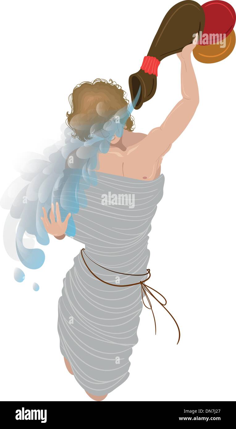 Man toga water hi-res stock photography and images - Alamy