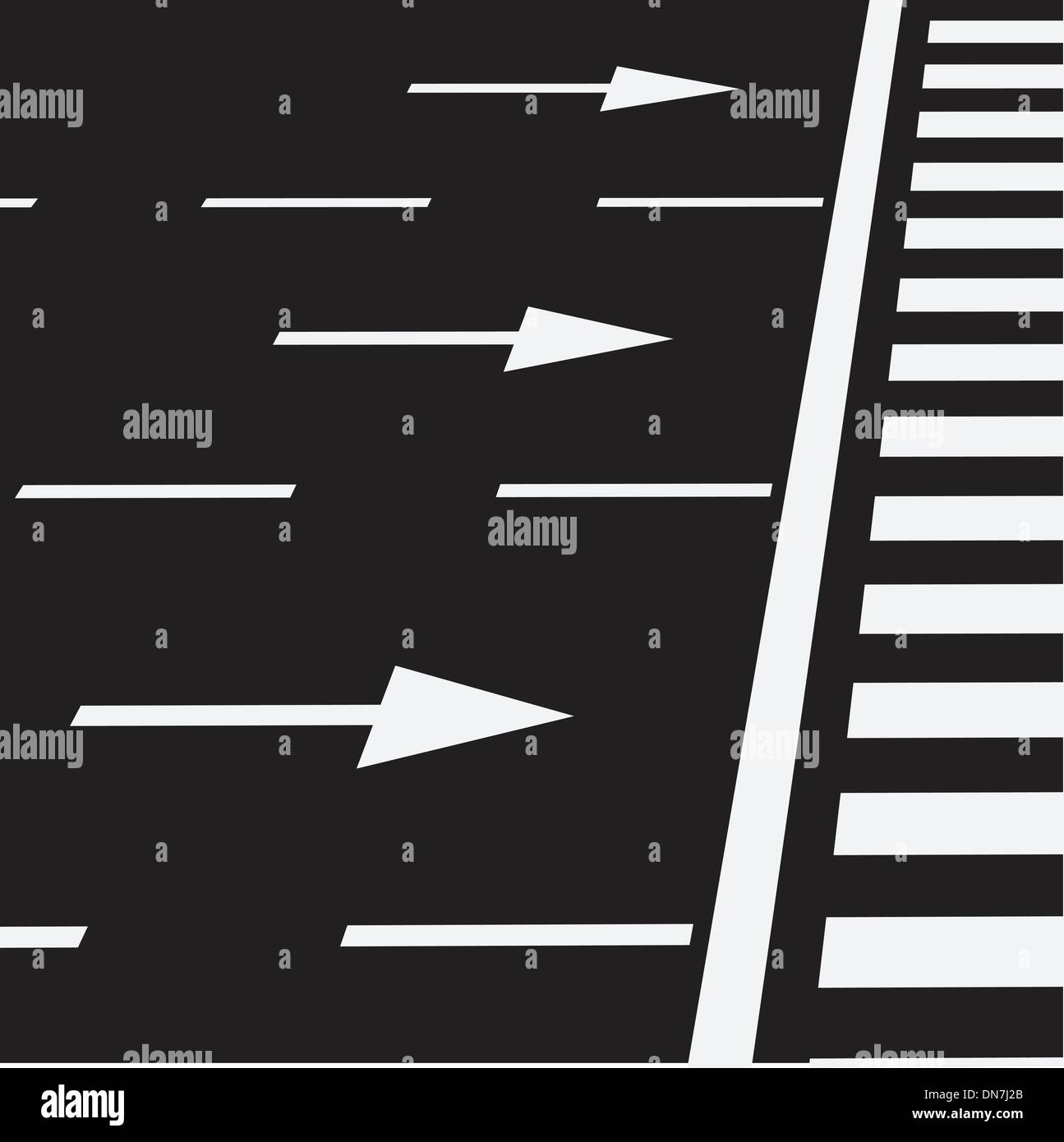 Pedestrian way Stock Vector Images - Alamy