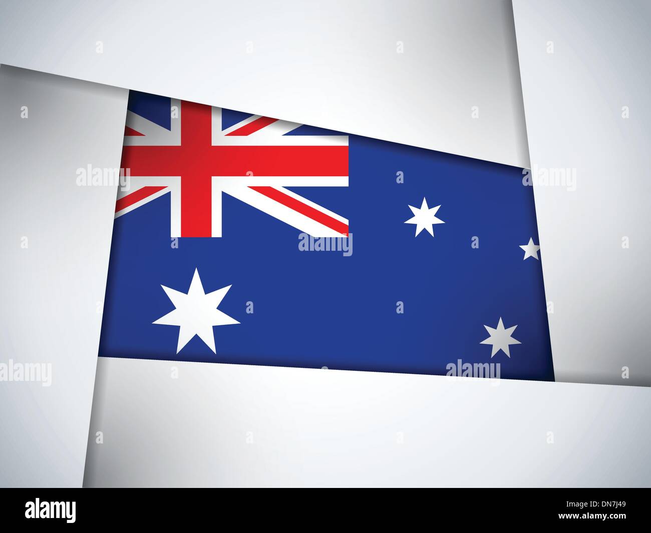 Australia Country Flag Geometric Background Stock Vector Image & Art ...