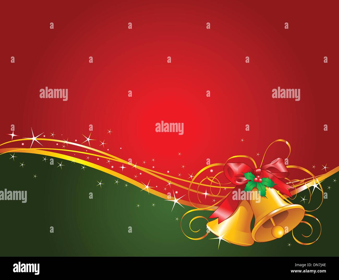 Christmas bells background Stock Vector Image & Art - Alamy
