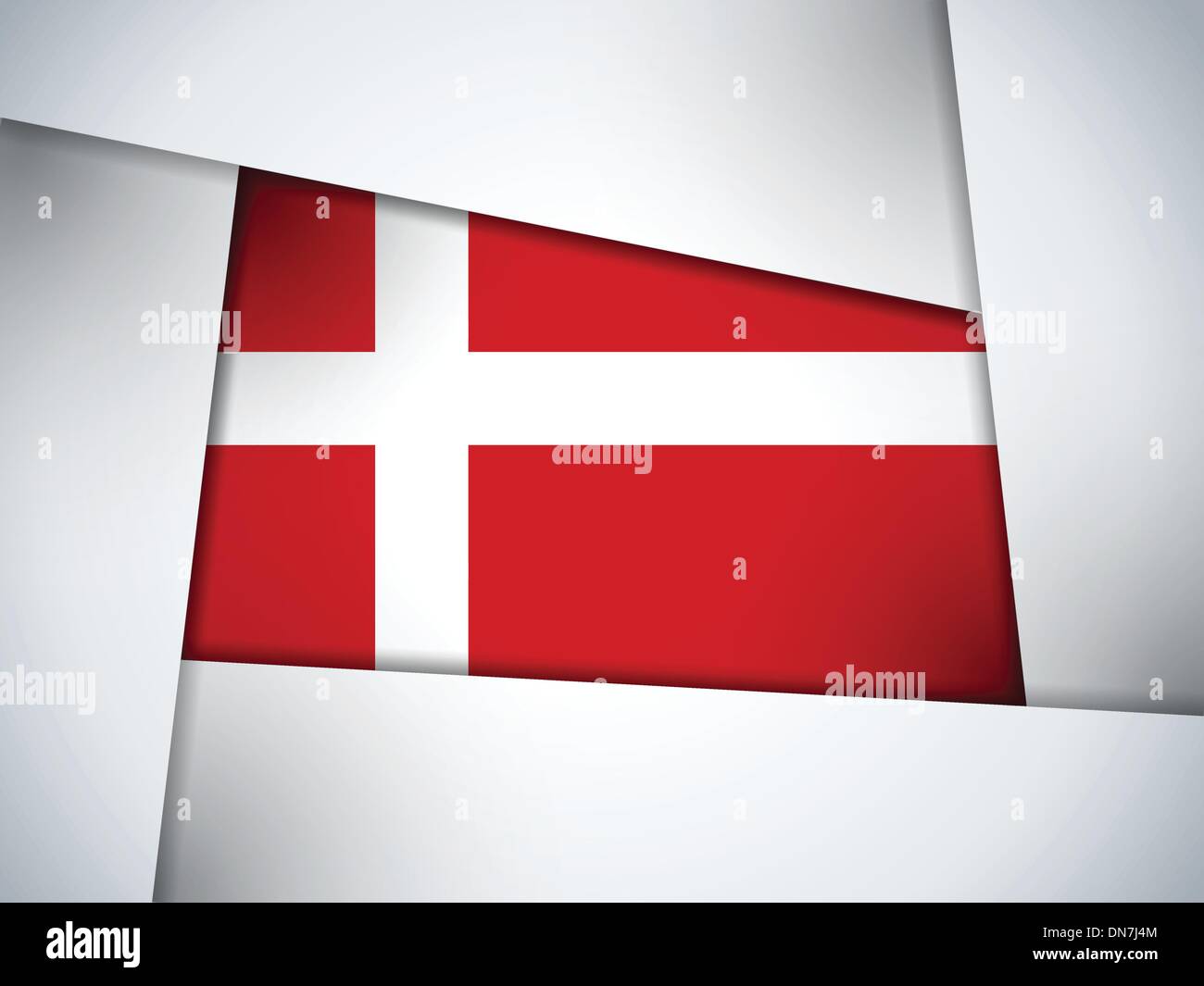 Denmark Country Flag Geometric Background Stock Vector Image & Art - Alamy