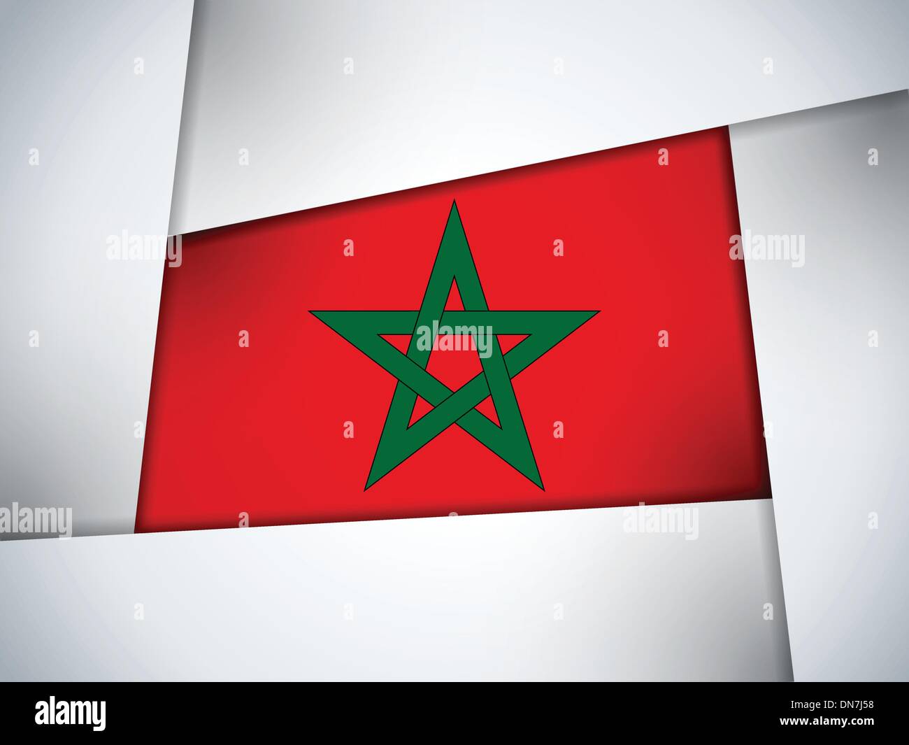 Morocco flag background Stock Vector Images - Alamy